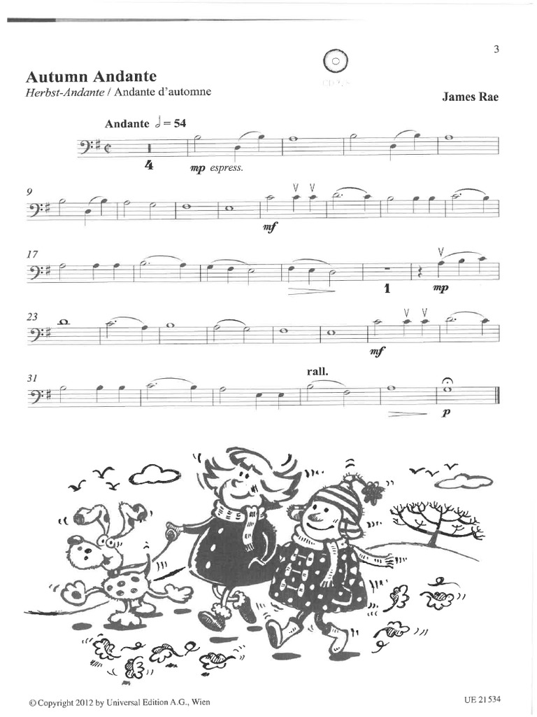 James Rae Pieces For Cello | PDF