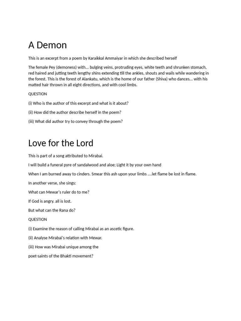 A Demon | PDF