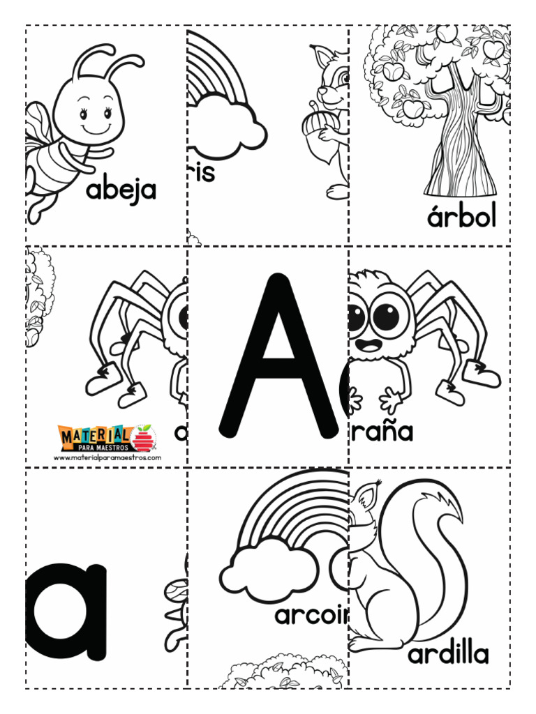 Rompecabezas de Las Vocales | PDF