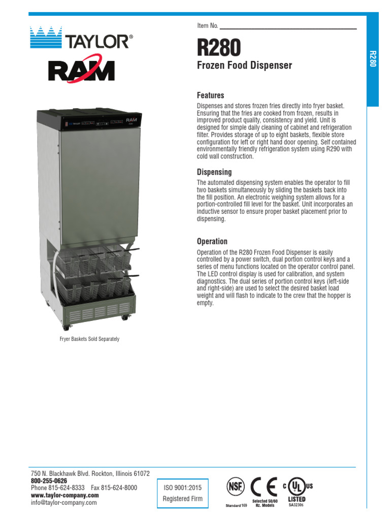 R280 en Dispenser | PDF
