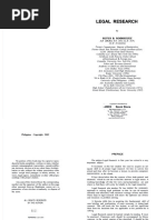 Legal Research Notes | PDF | Administrative Law | Precedent