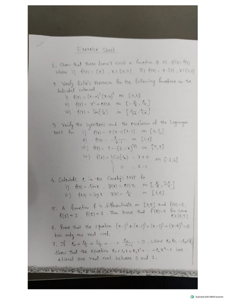 Maths Assignment | PDF