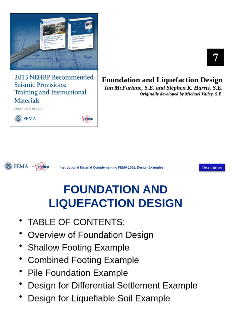 CH 7 - Foundation - Fundamentals & Design Examples | PDF