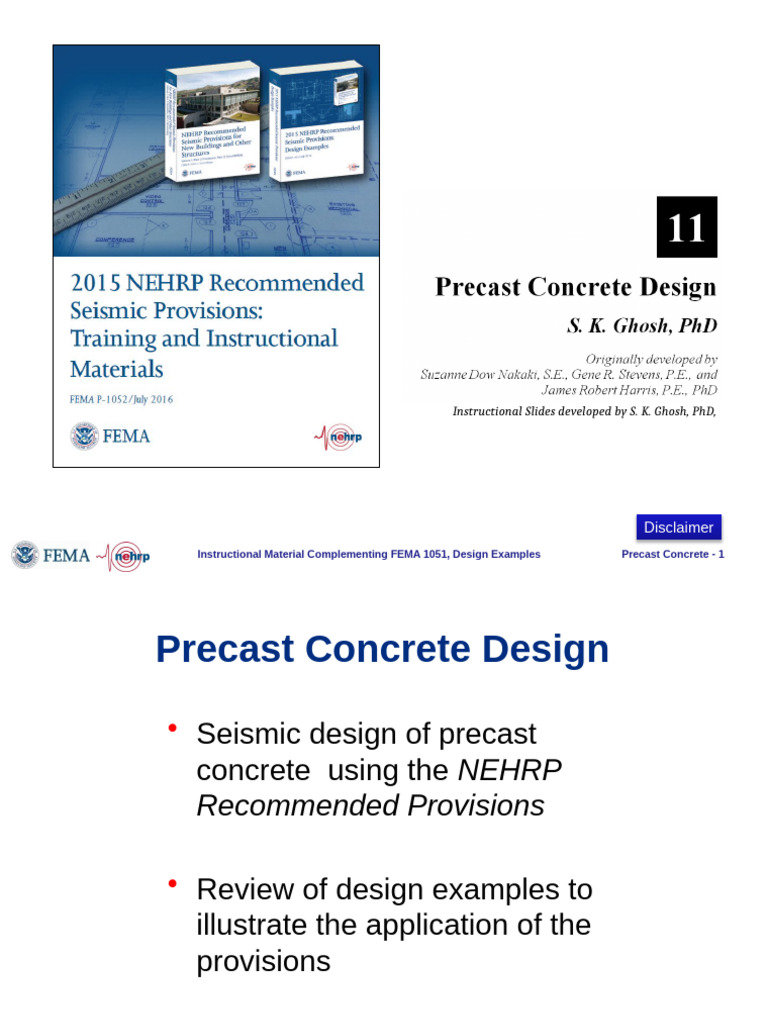 CH 11 - Precast - Concrete - Summary | PDF