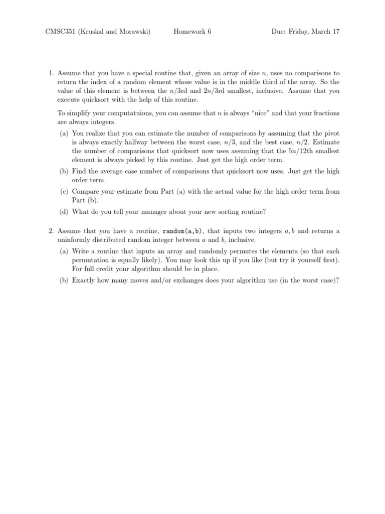 Homework 6 | PDF