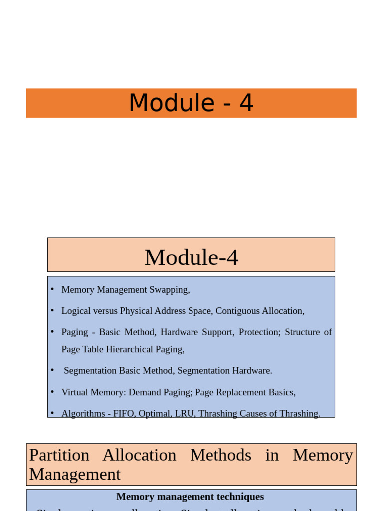 Module 4 | PDF