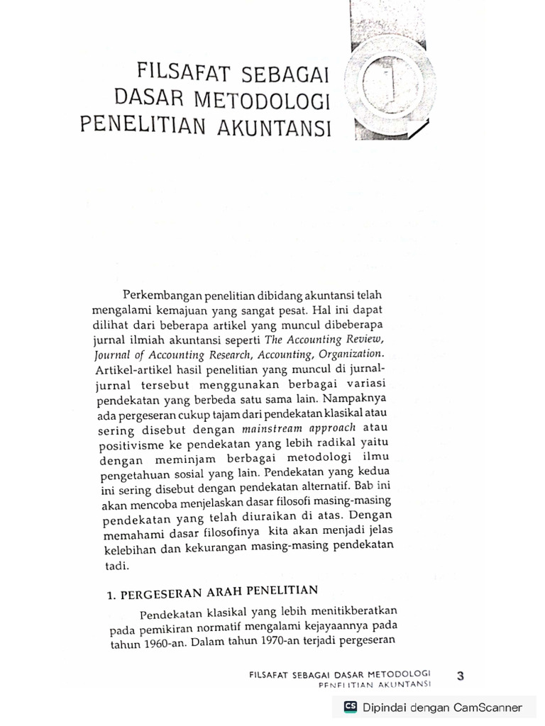 Teori Akt Bab 1 | PDF