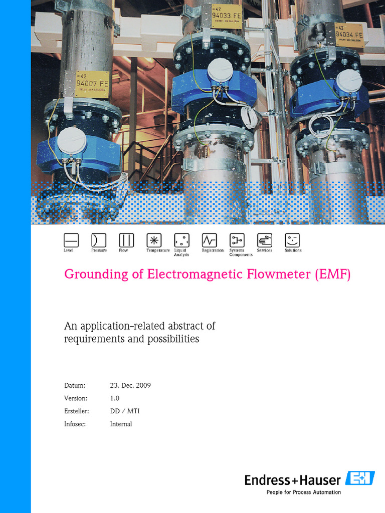 Promag - Grounding | PDF
