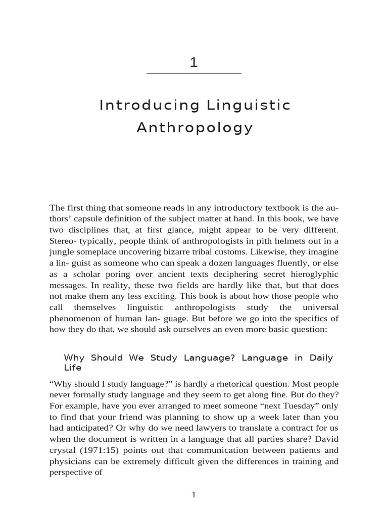 Eng3056 Chapter 1 NN VH XH Cô Ngân | PDF