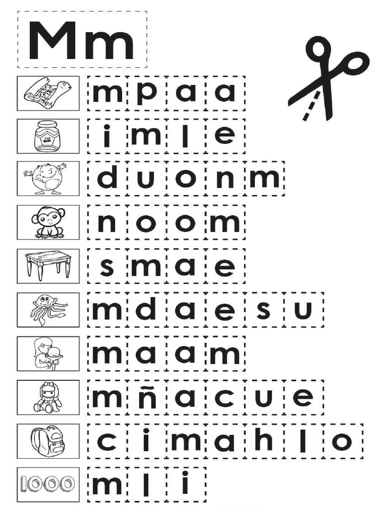 Formar Palabras | PDF