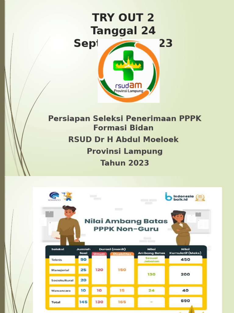 Try Out 2 Tanggal 24 September 2023 | PDF