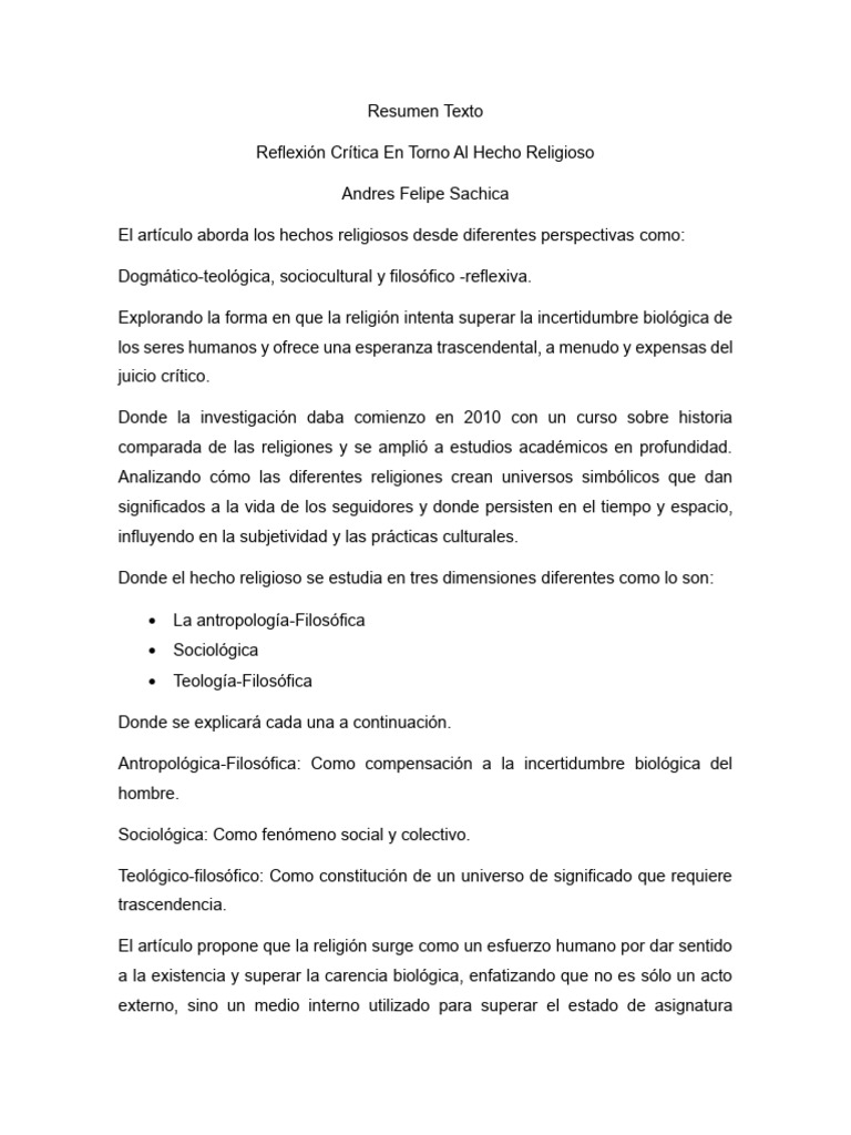 Resumen Texto | PDF