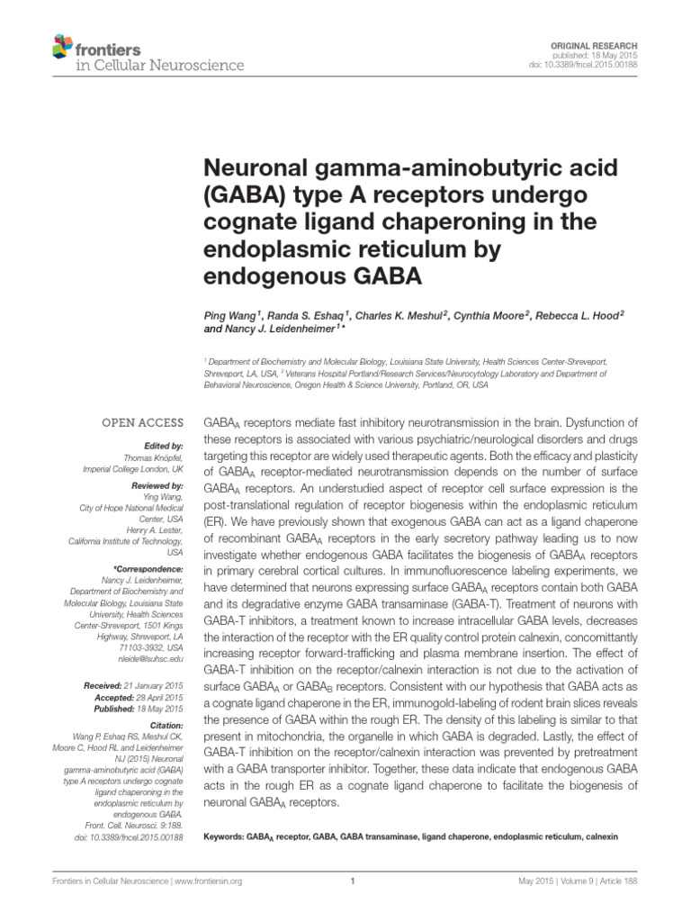 gaba res. | PDF