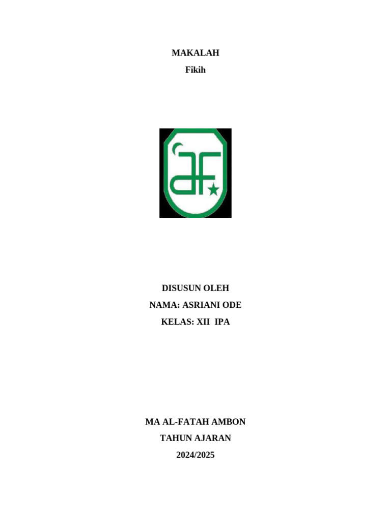 MAKALAH Asry 1 | PDF
