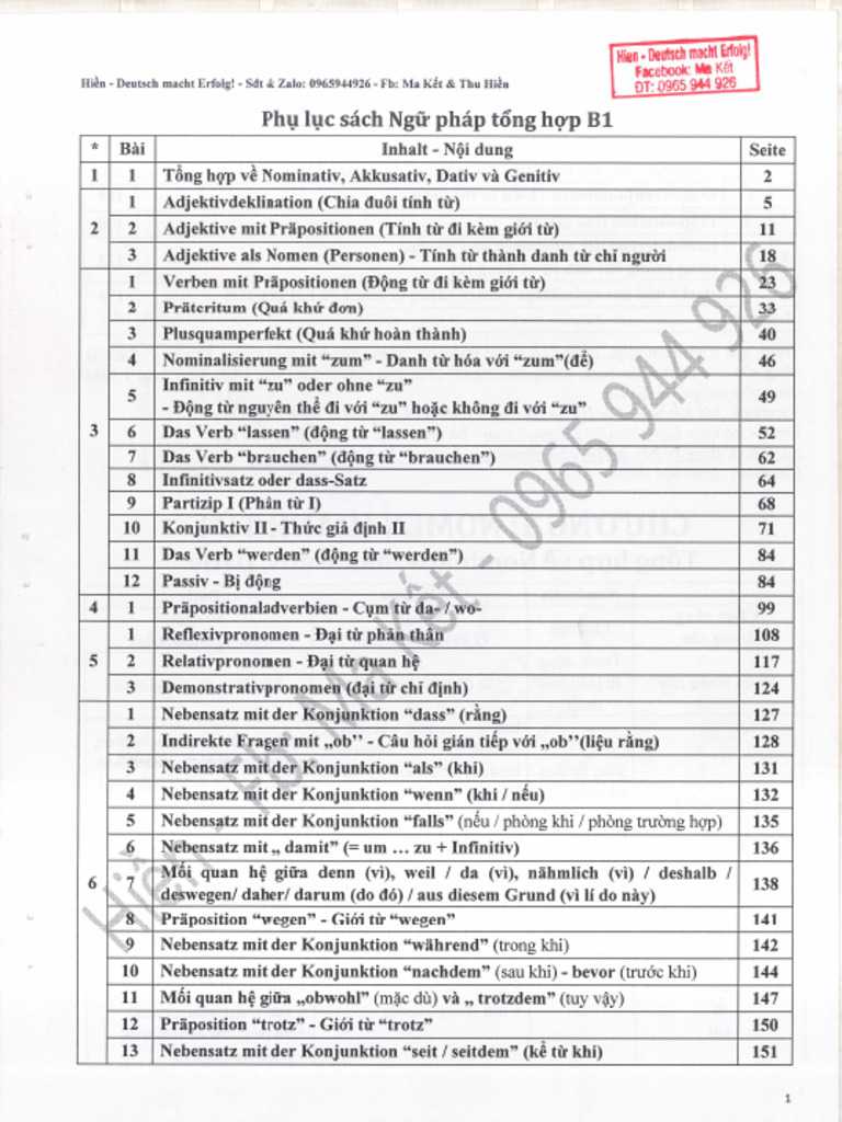 T NG H P NG Pháp B1 | PDF