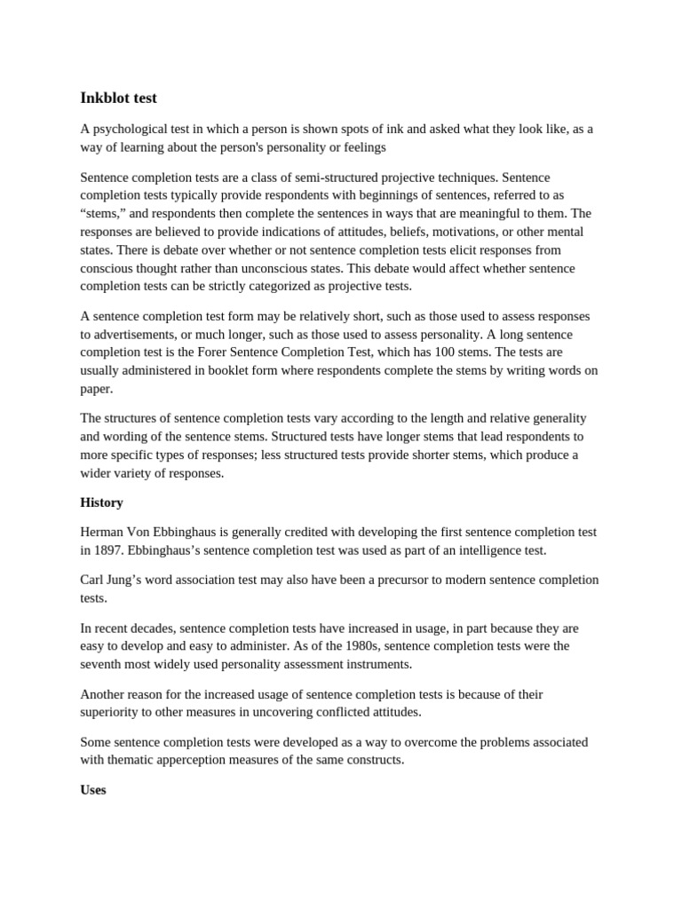 Behavioral assessment | PDF