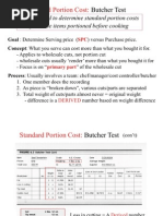 Butchers Yield Test Guide | PDF | Pound (Mass) | Meat