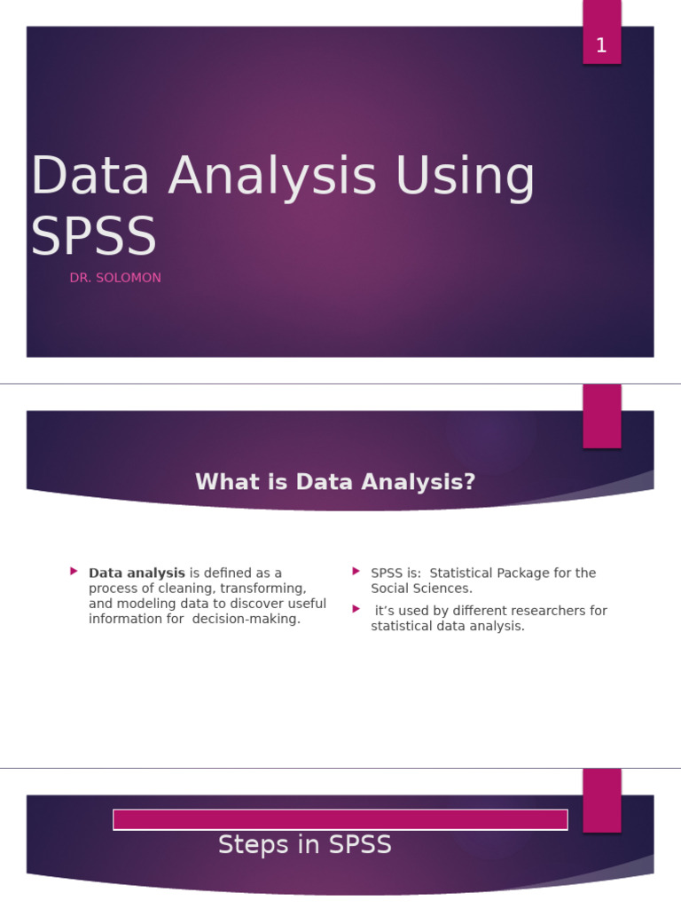 Data ANALYSIS (SPSS) | PDF