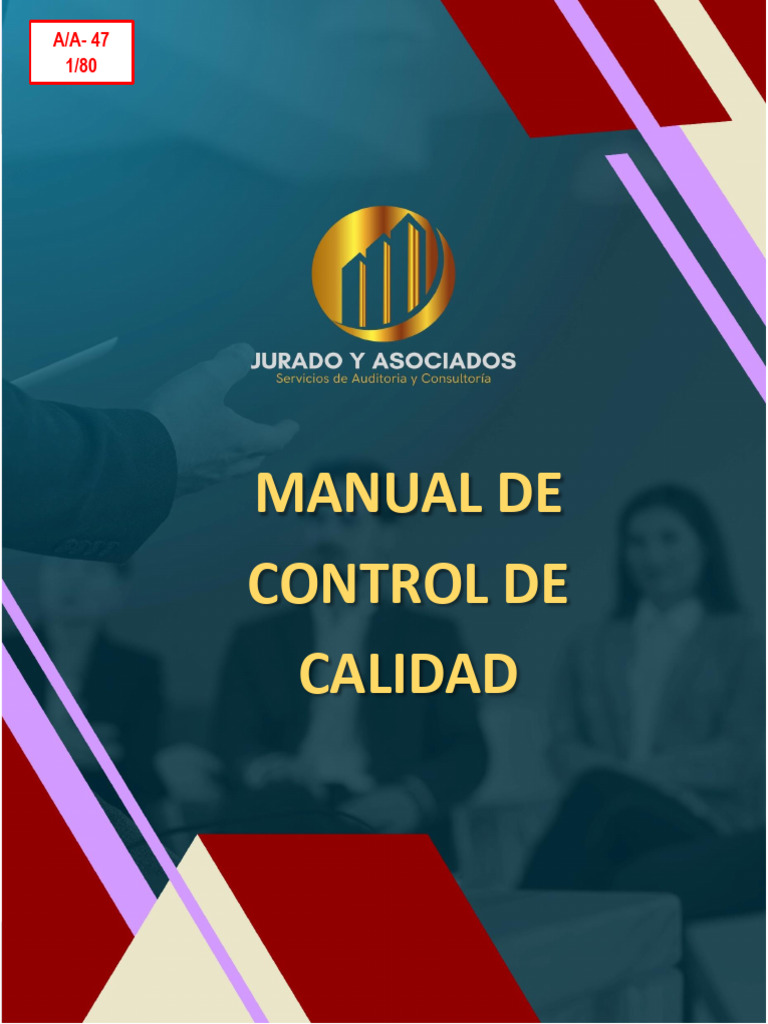Aa47 Manual de Control de Calidad | PDF