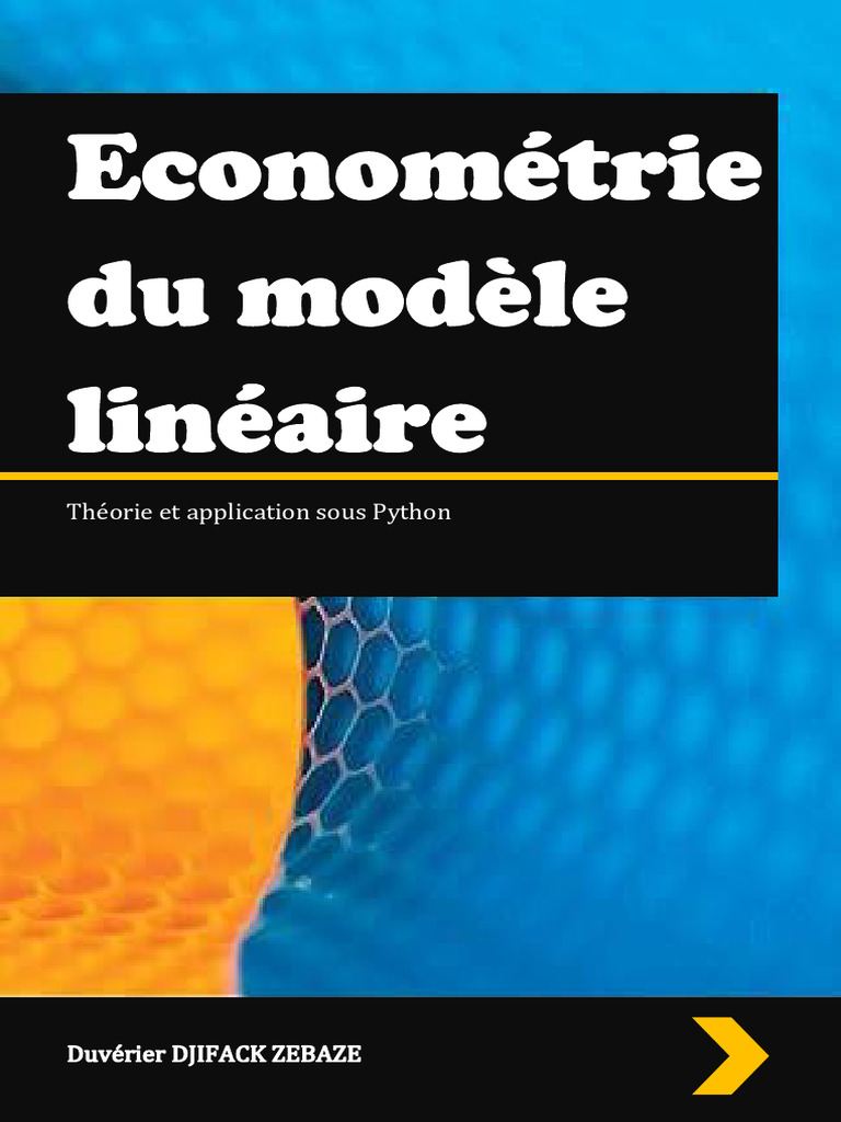 Econométrie Du Modèle Linéaire | PDF