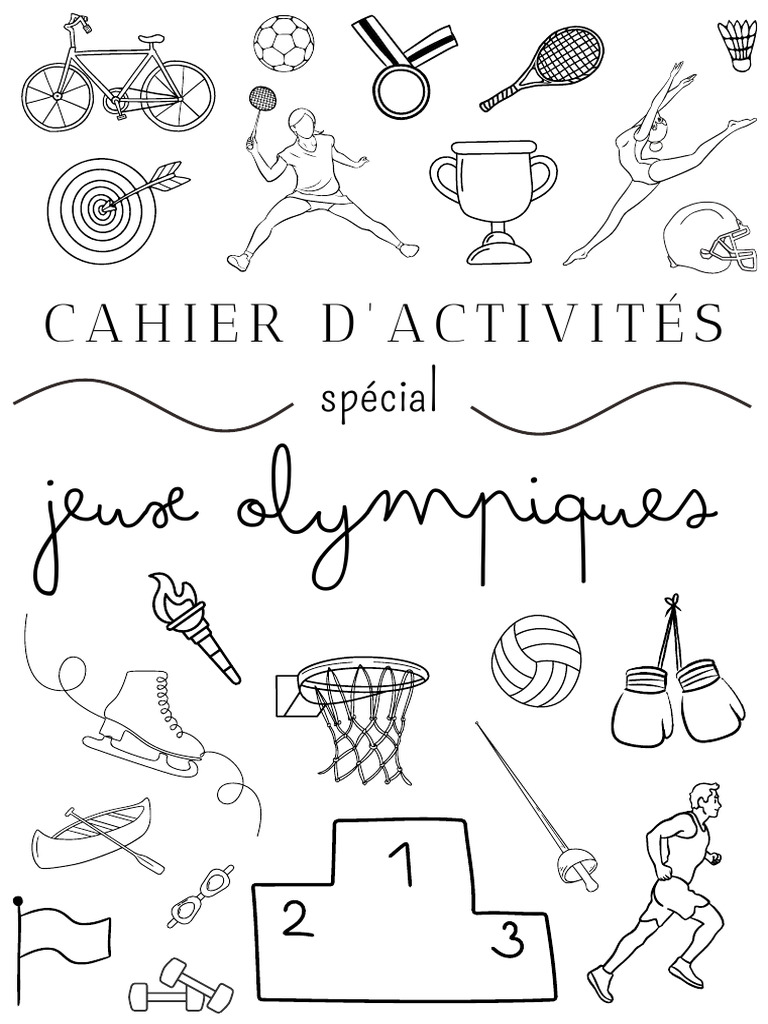 Cahier D'Activités: Jeux Olympiques | PDF