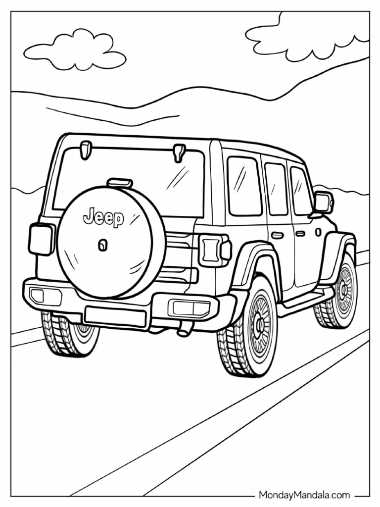 Back View of Jeep Wrangler | PDF