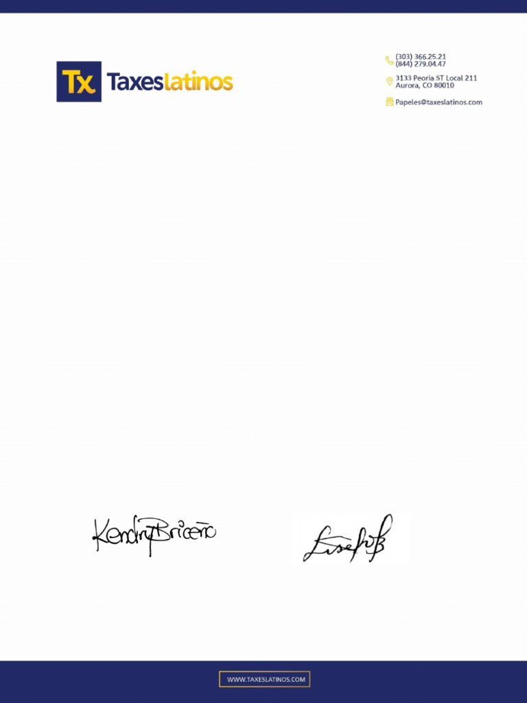 Carta Laboral Taxes | PDF
