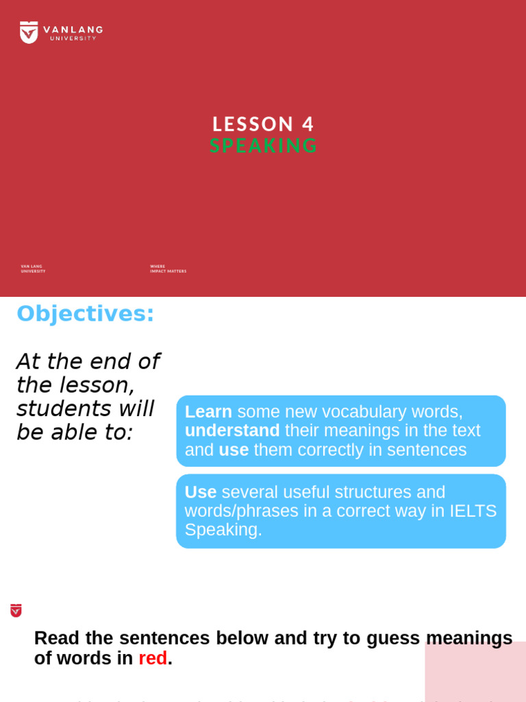 Av2-Lesson 4 New | PDF