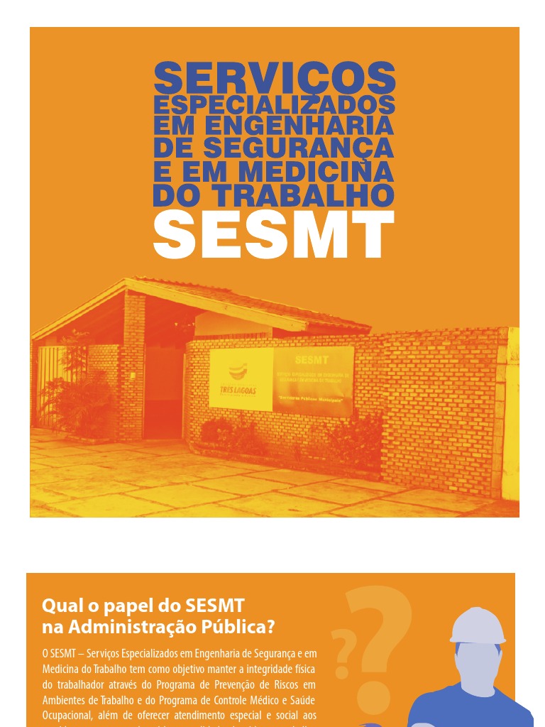 Papel do SESMT na Saúde do Trabalhador | PDF | Remédio | Bem-estar
