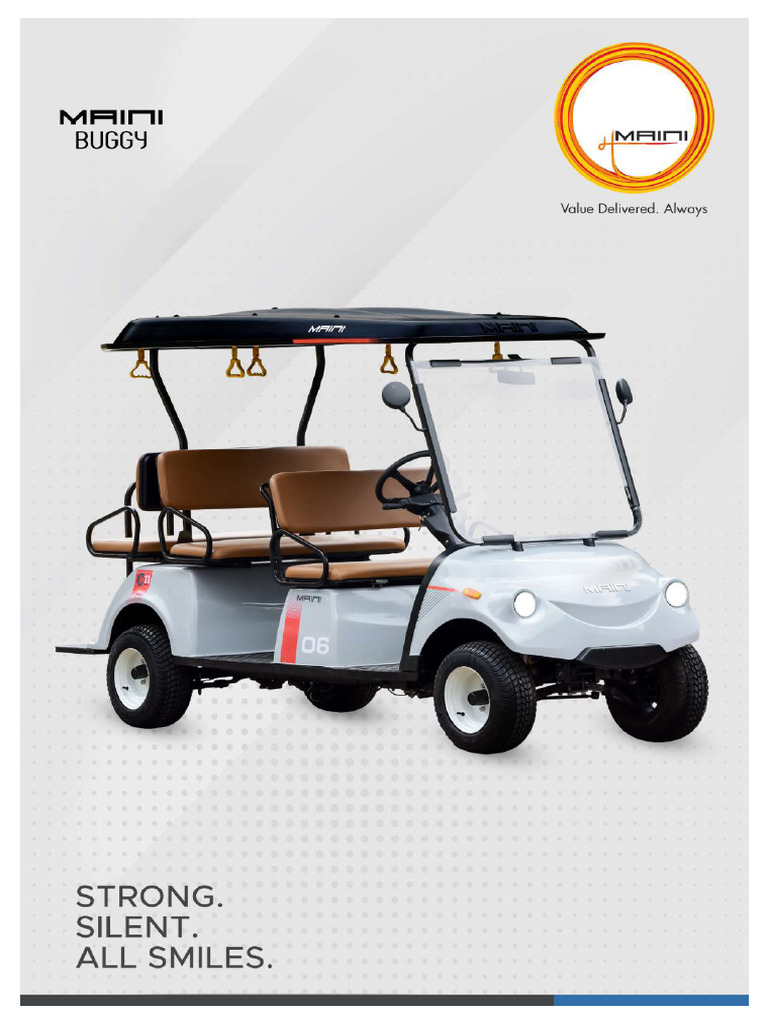 MAINI Buggy Brochure - M11 Series | PDF