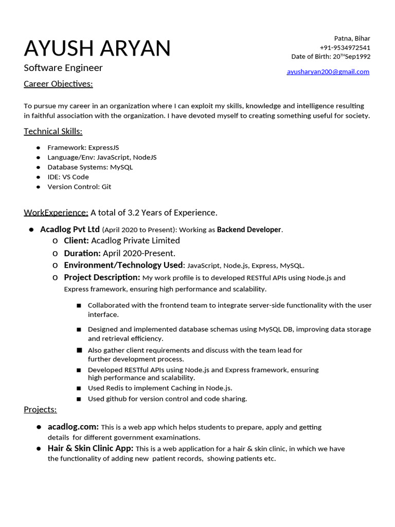 Ayush Aryan Status | PDF