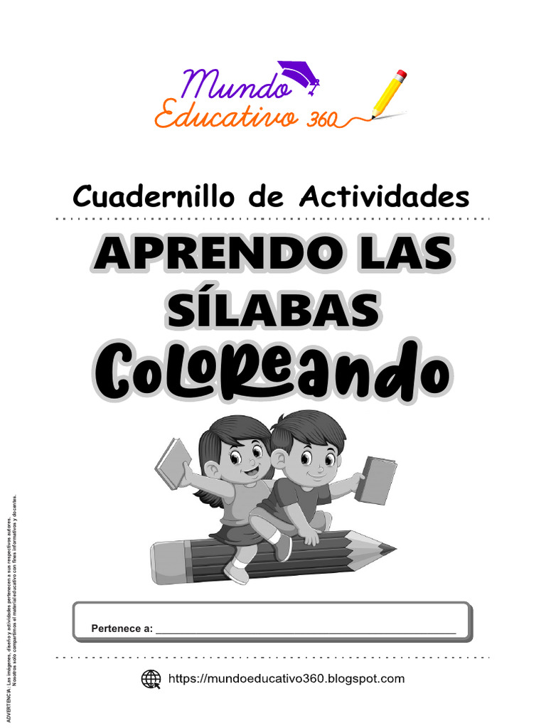 Aprendiendo Las Silabas Coloreando Me360 | PDF