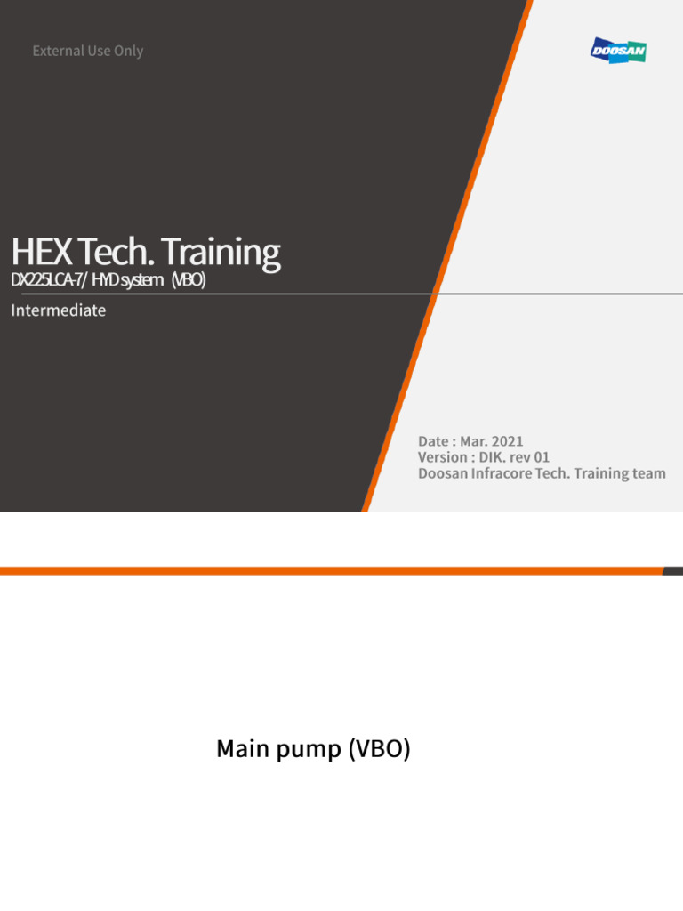 (Inter) VMK HYD System - Pump DPA - VBO VMK22 | PDF | Home & Garden