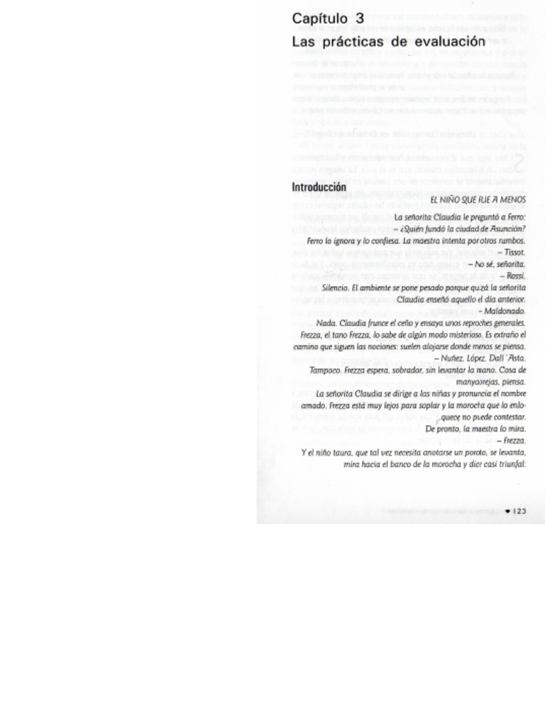 Steiman-Mas Didáctica-Las Prácticas de Evaluación-Cap 3 | PDF