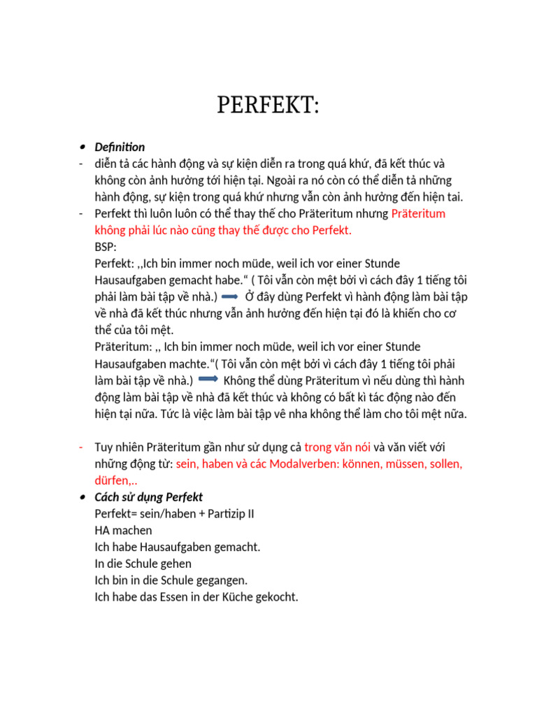 PERFEKT | PDF