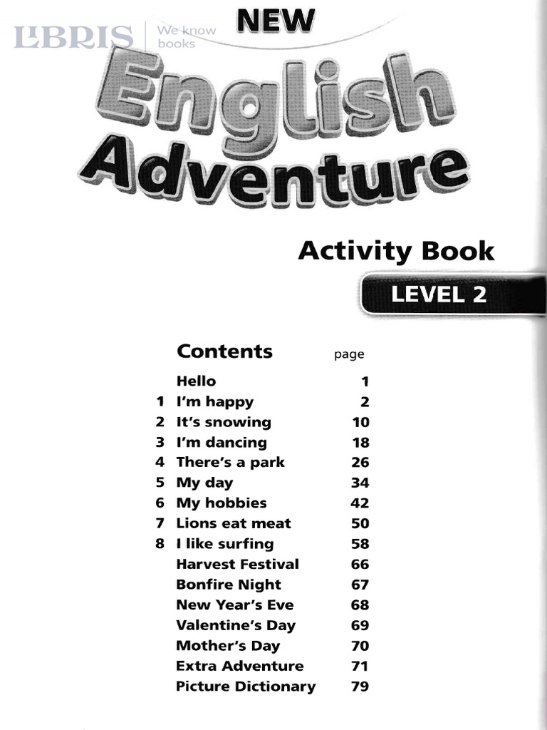 New English Adventure Activity Book Level 2 and CD Pack - Tessa ...