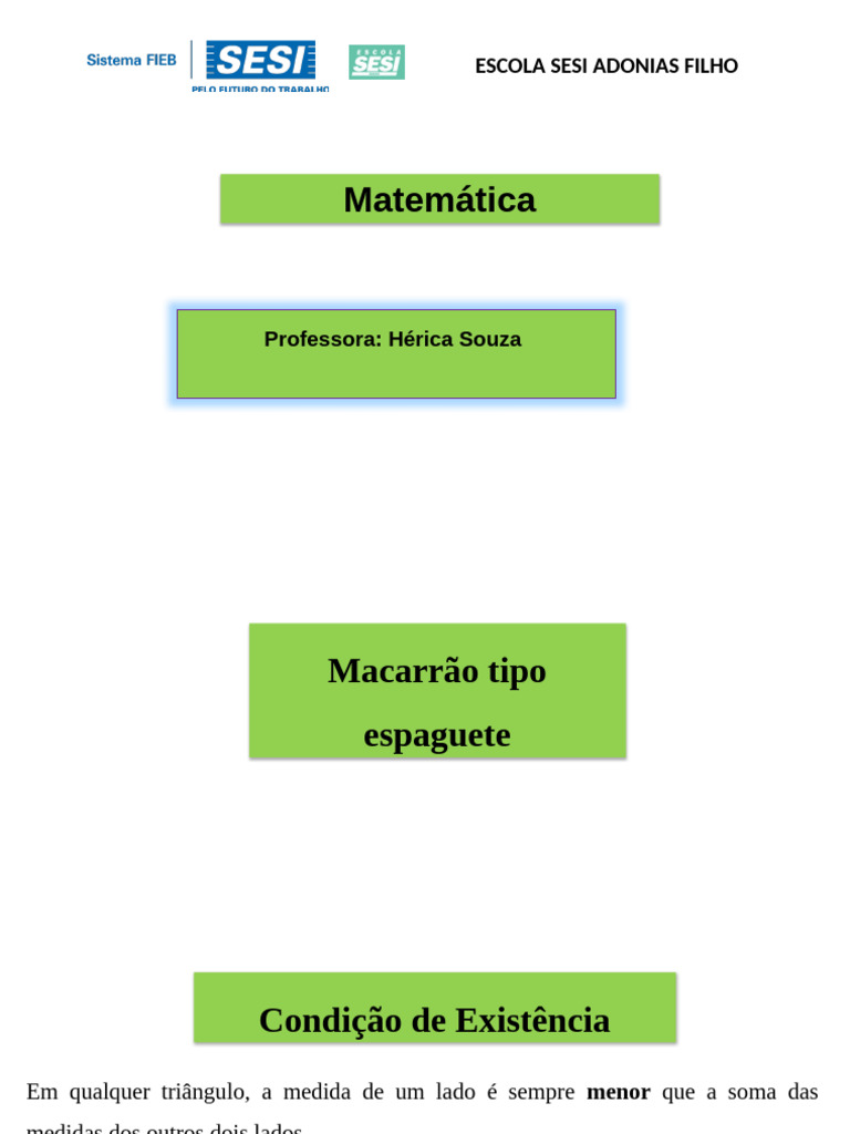 71 Aula de Matematica - 7° Ano | PDF