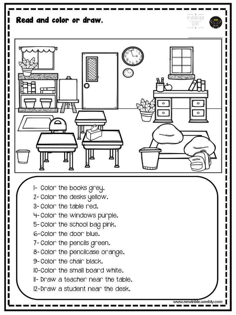 classroom_objects - catch unit 1 | PDF