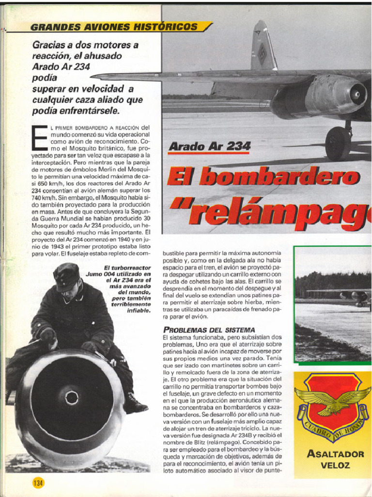 Arado AR 234 | PDF
