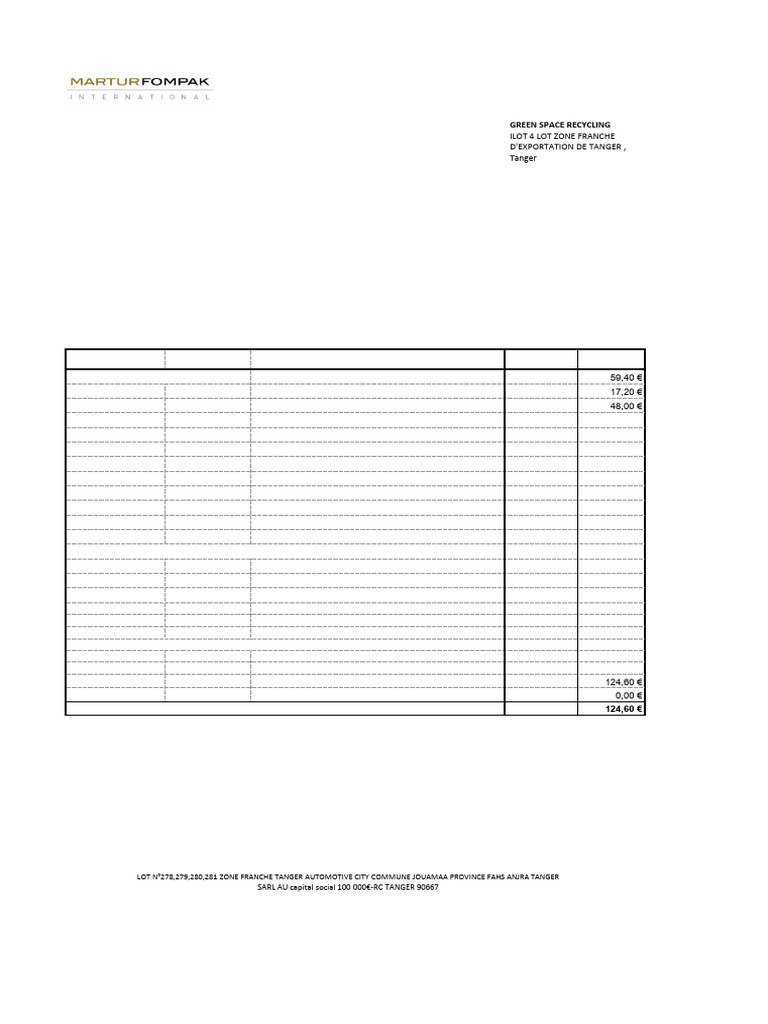 Proforma Invoice 0139-2024 | PDF