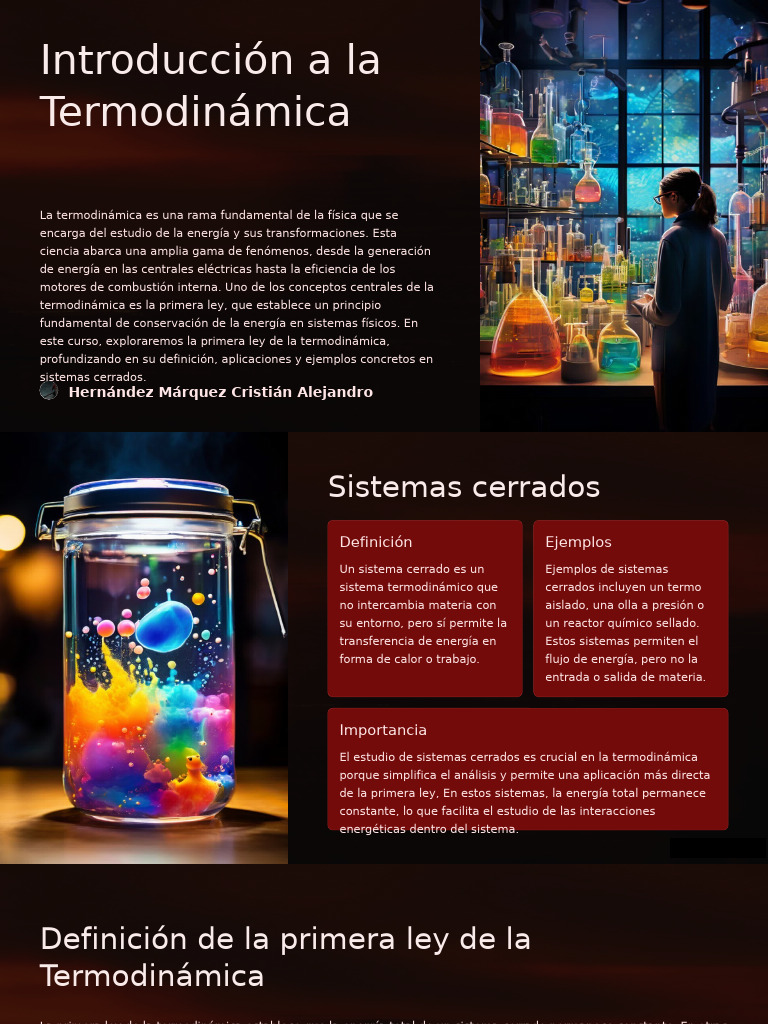 Introduccion a La Termodinamica | PDF