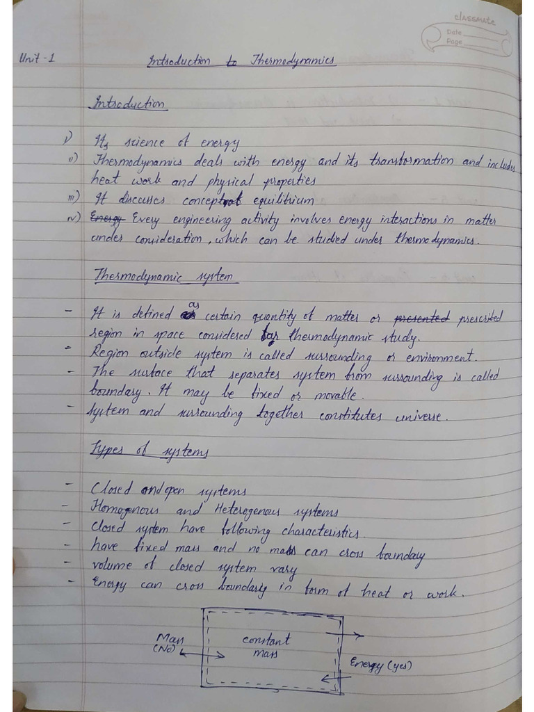 Thermo Notes | PDF