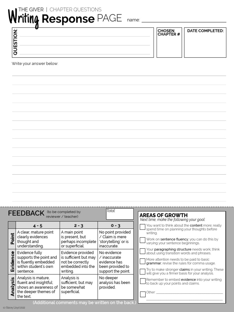 4 StudentResponsePage | PDF