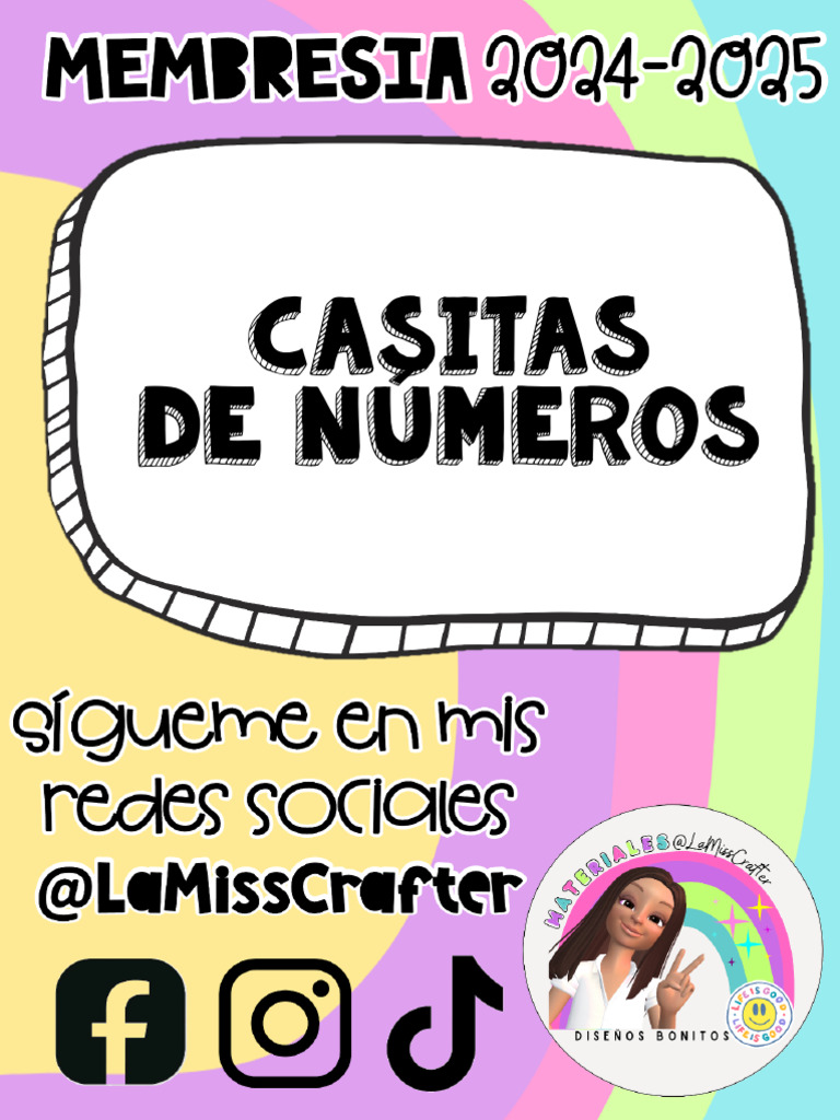 Casitas de Números Hasta El 1000 | PDF