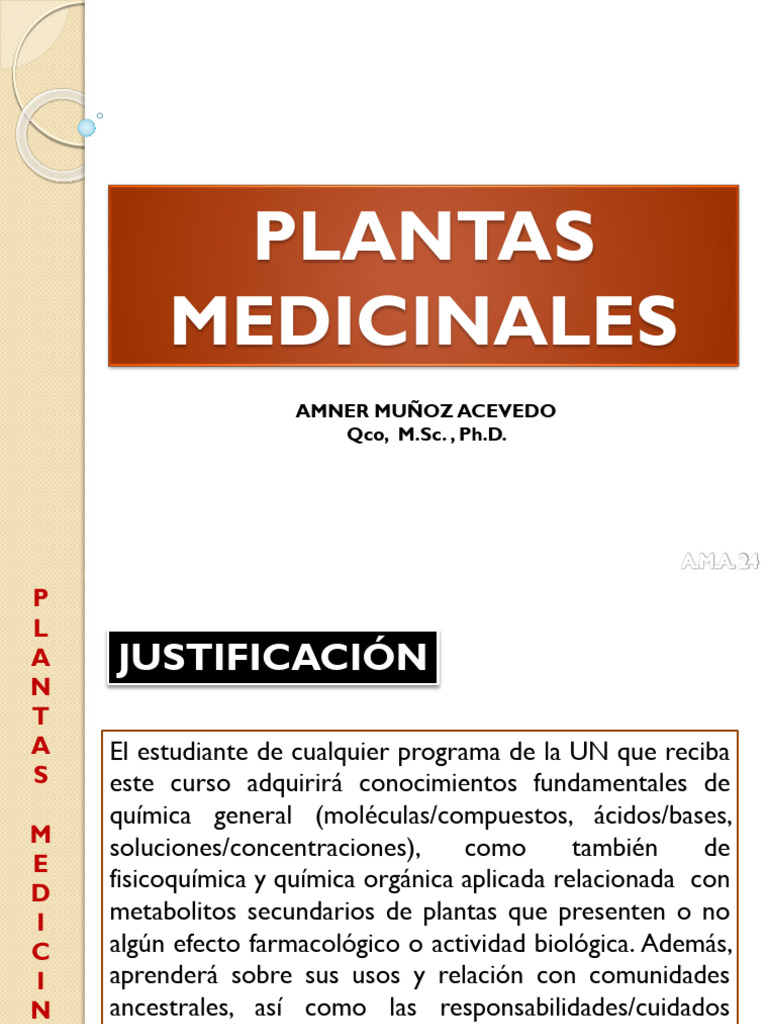 Plantas Medicinales 2024-30 050924 | PDF | Ácido | Coloide