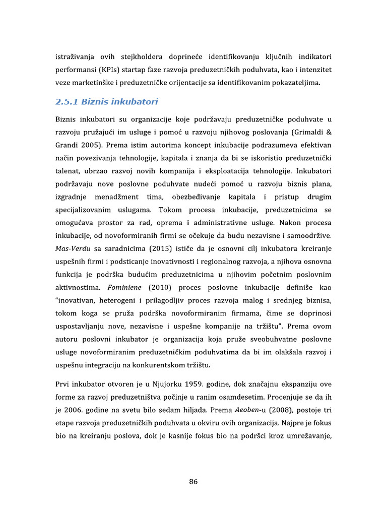Inkubatori, Akceleratori I Biznis Anđeli | PDF