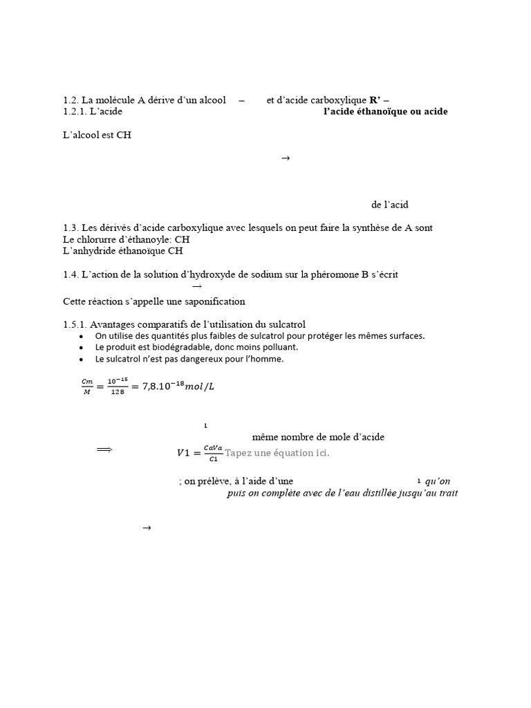 Corrige Bac 2006 | PDF
