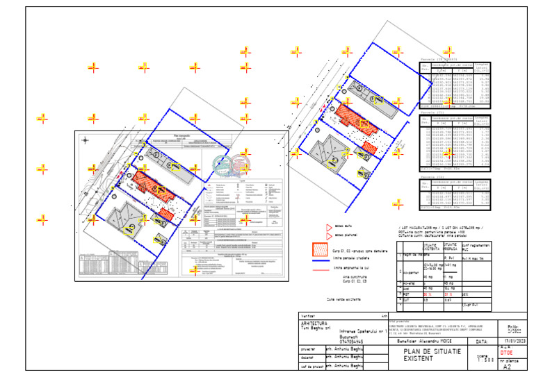 Dtoe-A02 Plan de Situatie Existent | PDF