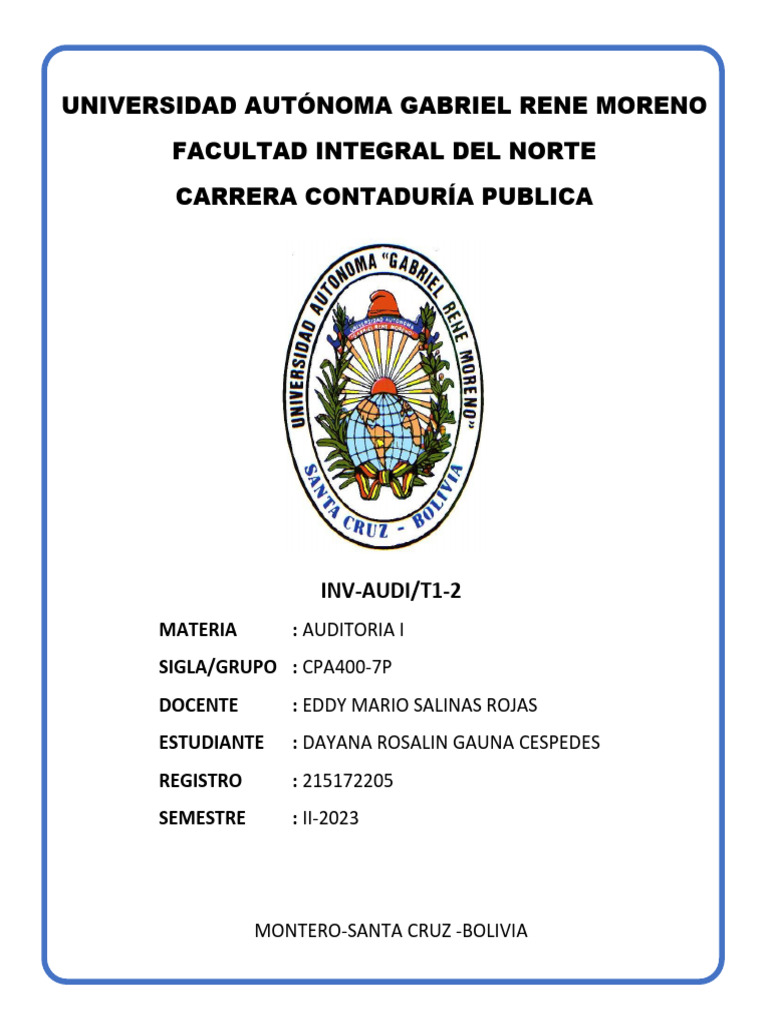 Caratula de La Uagrm | PDF