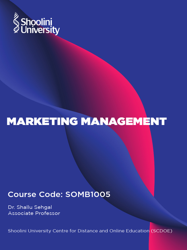Marketing Management | PDF